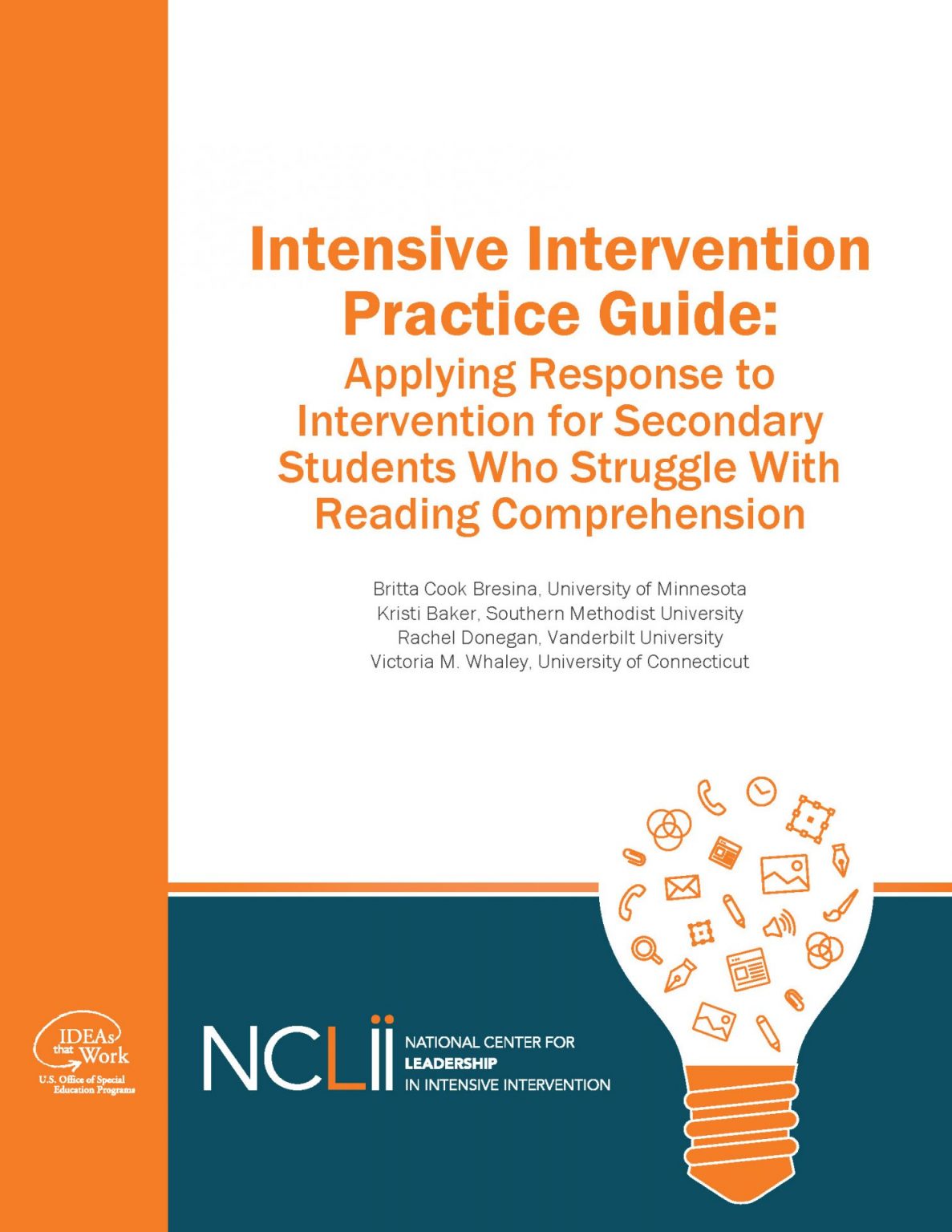 Intensive Intervention Practice Guide: Applying Response to ...